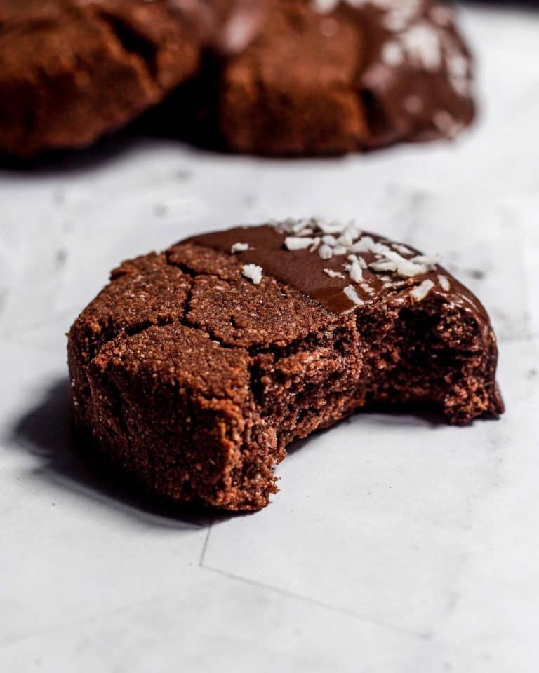 Easy Chocolate Coconut Biscuits (gluten-free + healthy!) | Nourishing Niki