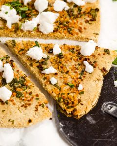 Quick & Delicious Oat Flour Pizza Crust Recipe - Nourishing Niki