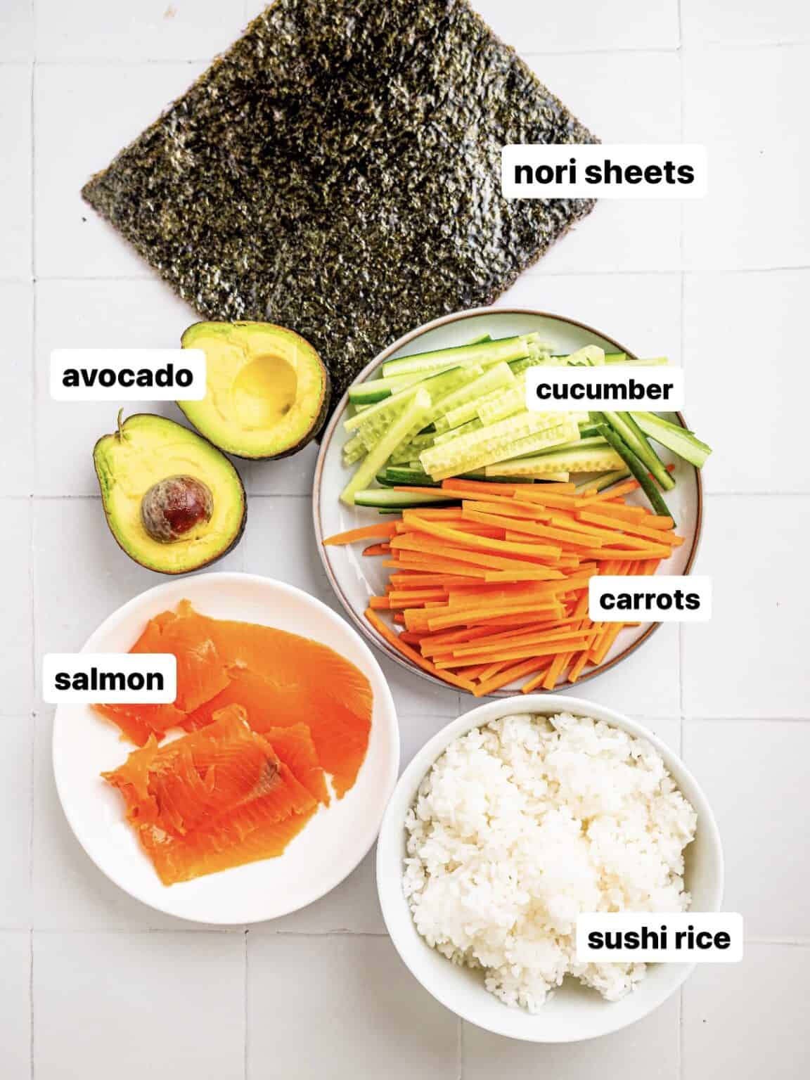 The BEST Sushi Burritos (perfect for meal-prep) - Nourishing Niki