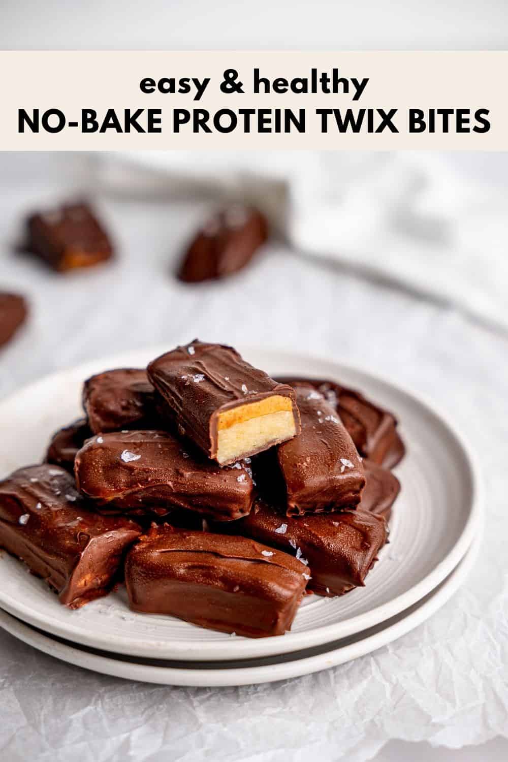 The BEST Protein Twix Bars