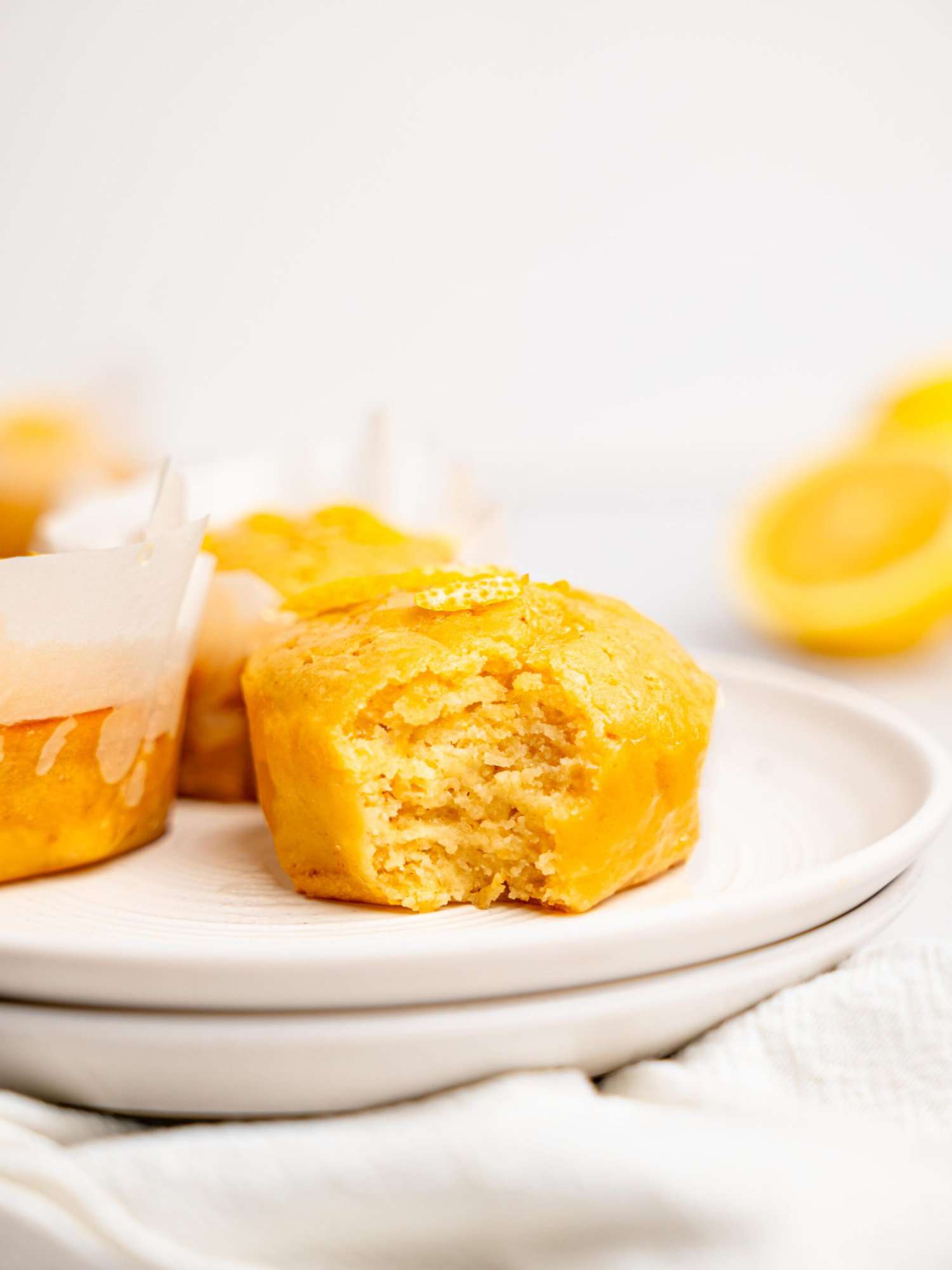 Easy & Healthy Lemon Drizzle Muffins (that don't taste healthy)
