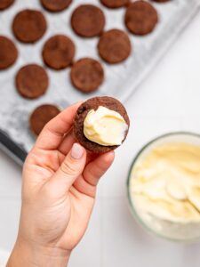 Homemade Healthy Oreos made with just five ingredients