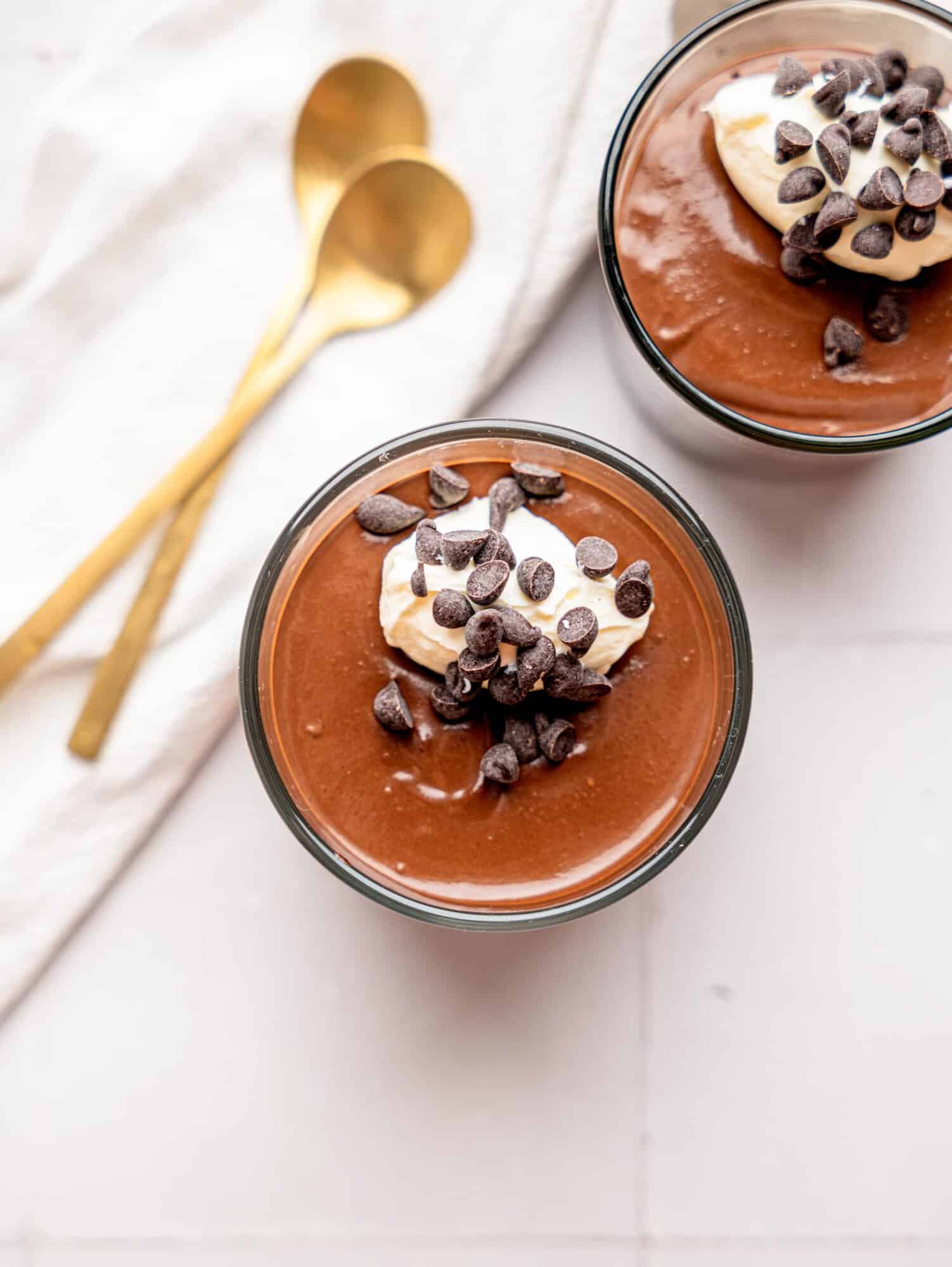 Easy and Healthy Cottage Cheese Chocolate Mousse (High Protein Mousse)