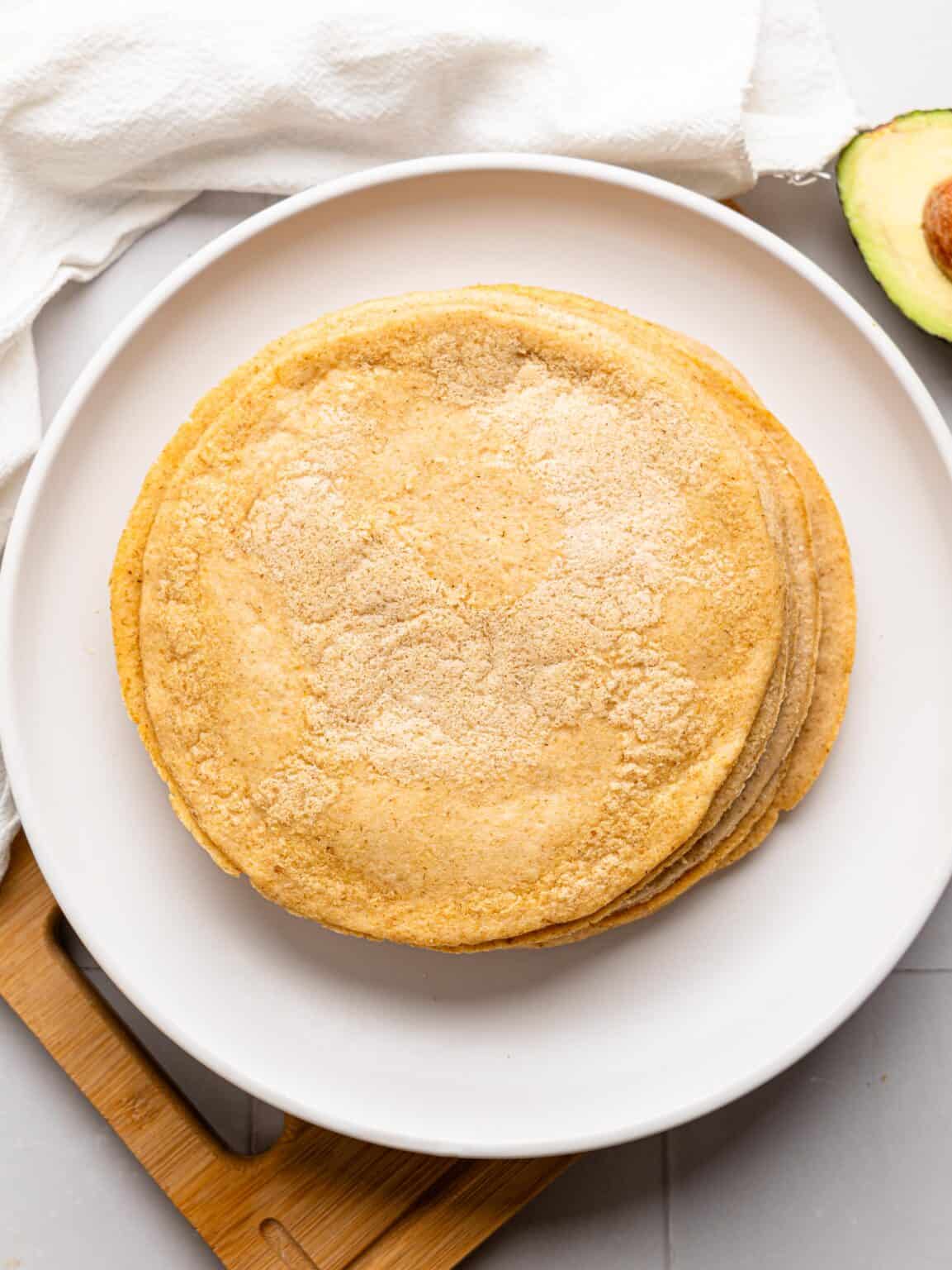 2-Ingredient Oat Tortillas (easy and healthy wrap recipe)