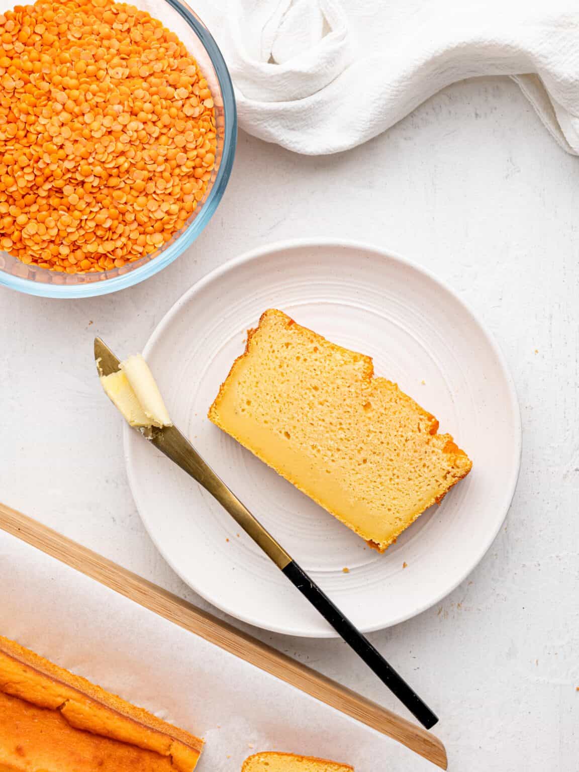 Easy Lentil Bread (just 3 ingredients)