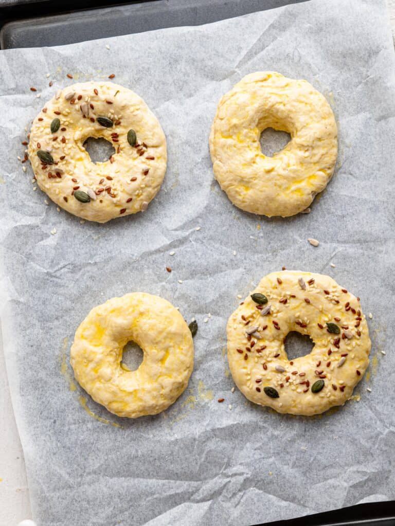 3 Ingredient Bagels - Easy & Healthy; Ready in 30 Minutes