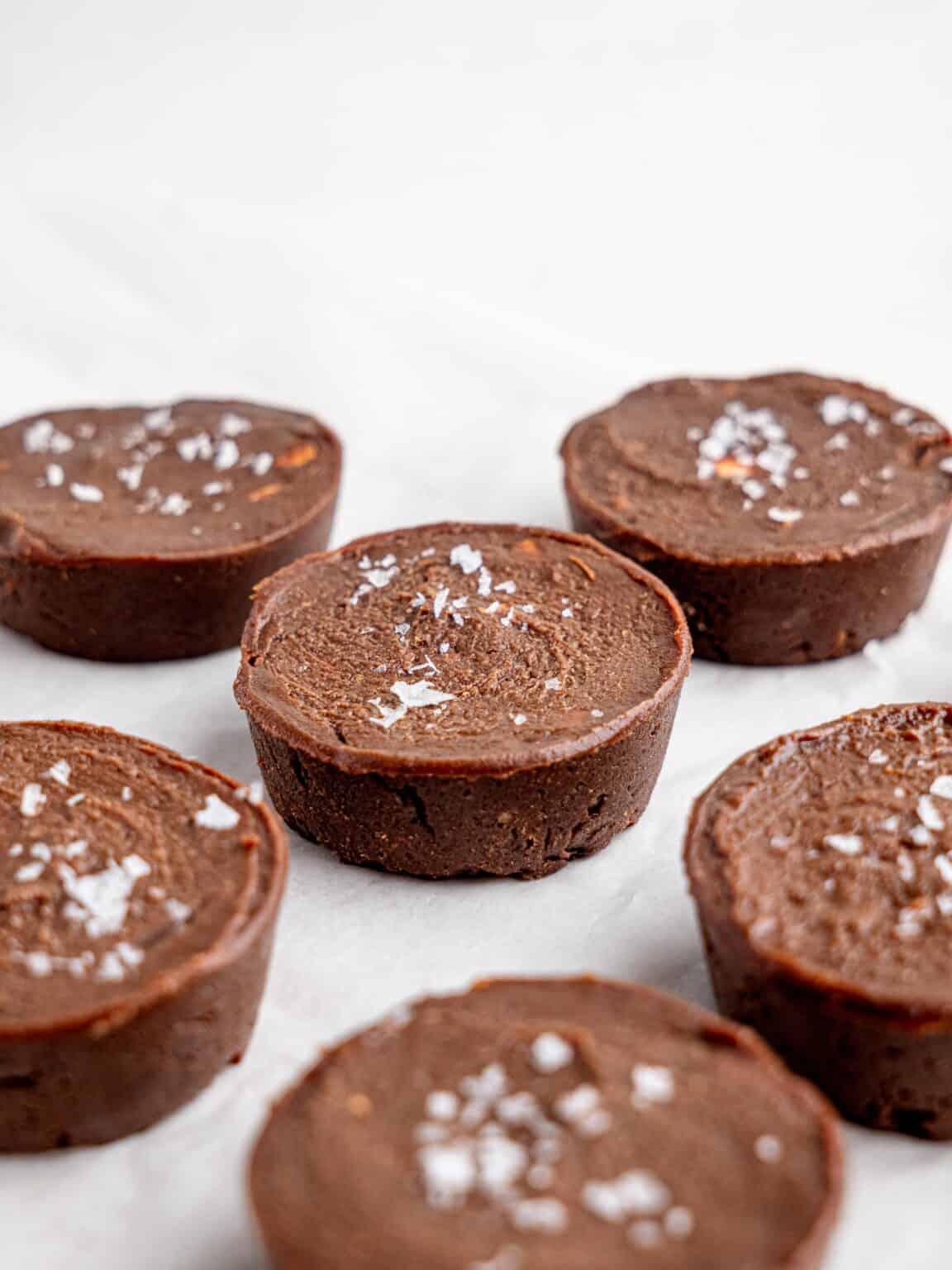 Healthy Chocolate Freezer Fudge (made with 3 ingredients)