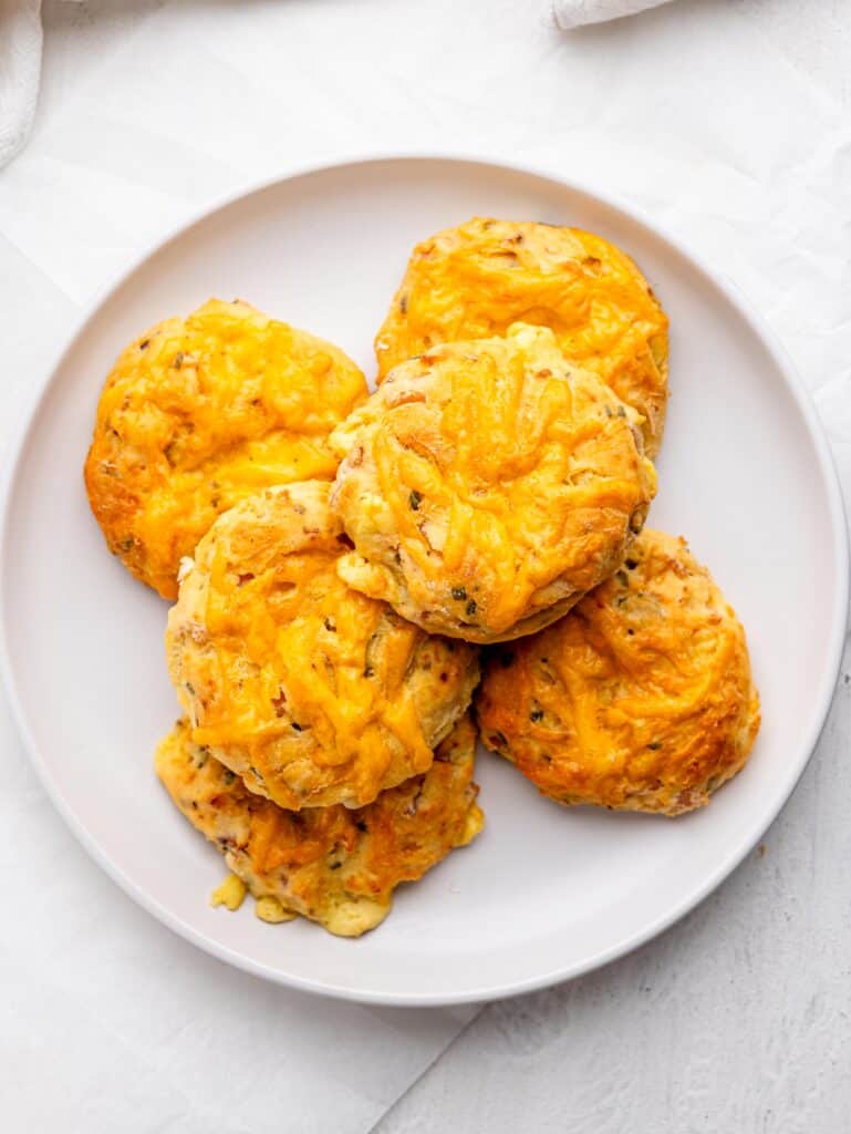 Easy & Healthy High Protein Biscuits (made without butter)