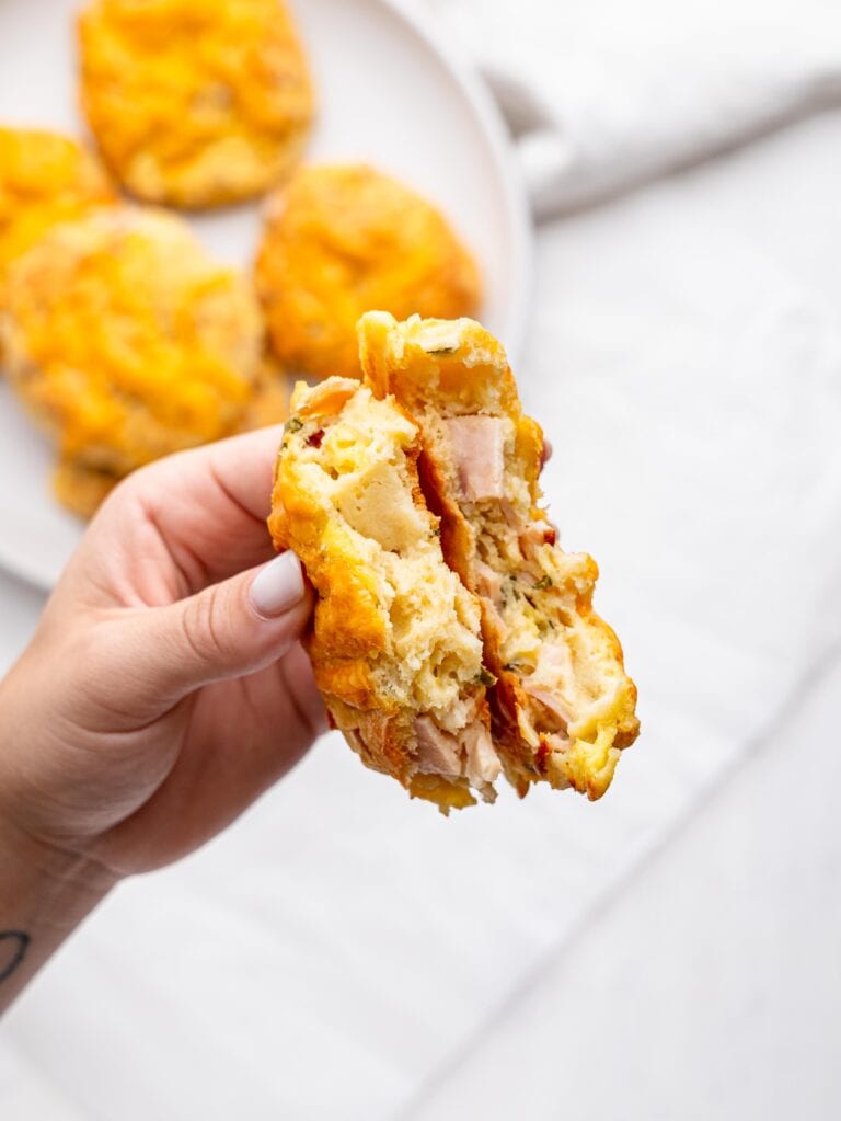 Easy & Healthy High Protein Biscuits (made without butter)