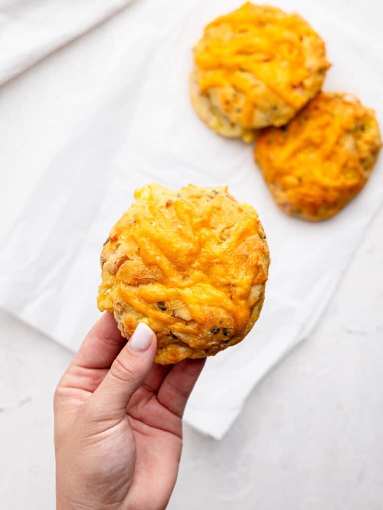 Easy & Healthy High Protein Biscuits (made without butter)