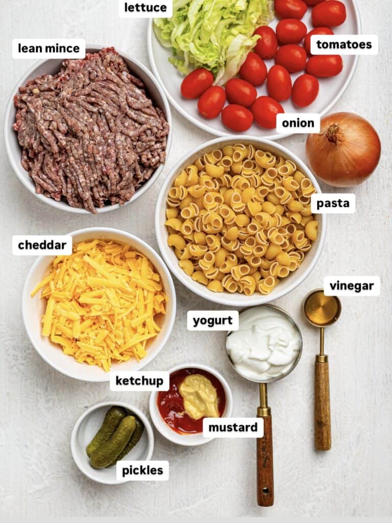High Protein Big Mac Pasta (perfect for meal-prep!)