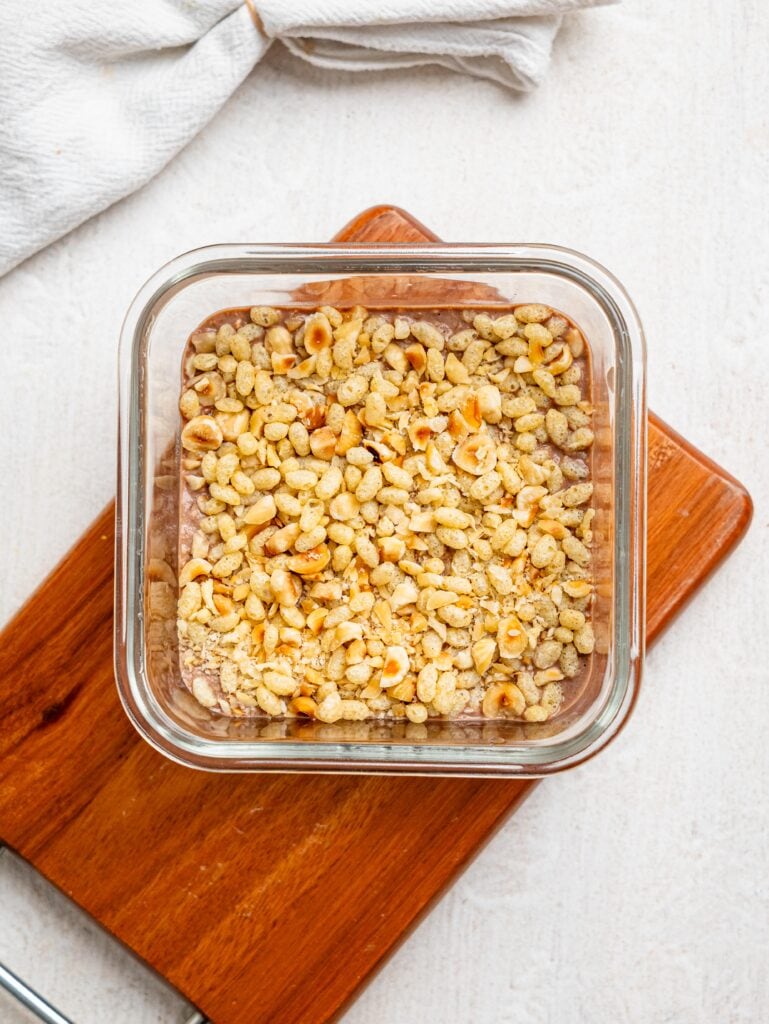 Ferrero Rocher Protein Overnight Oats