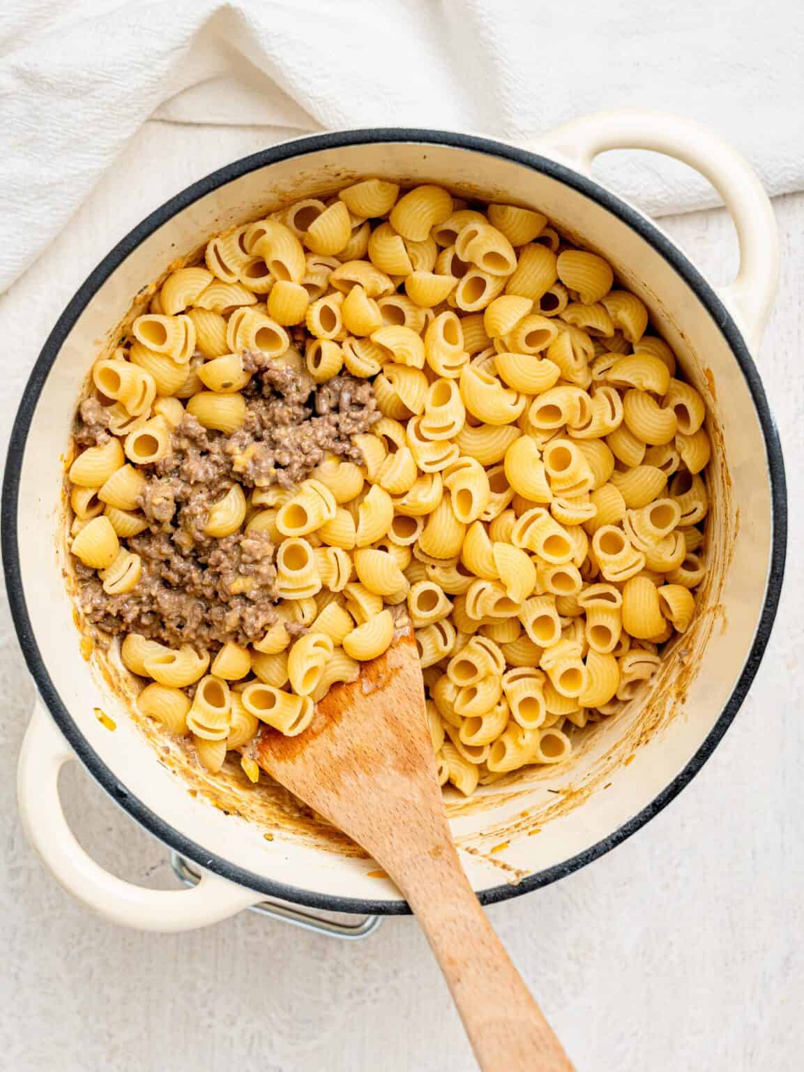 High Protein Big Mac Pasta (perfect for meal-prep!)