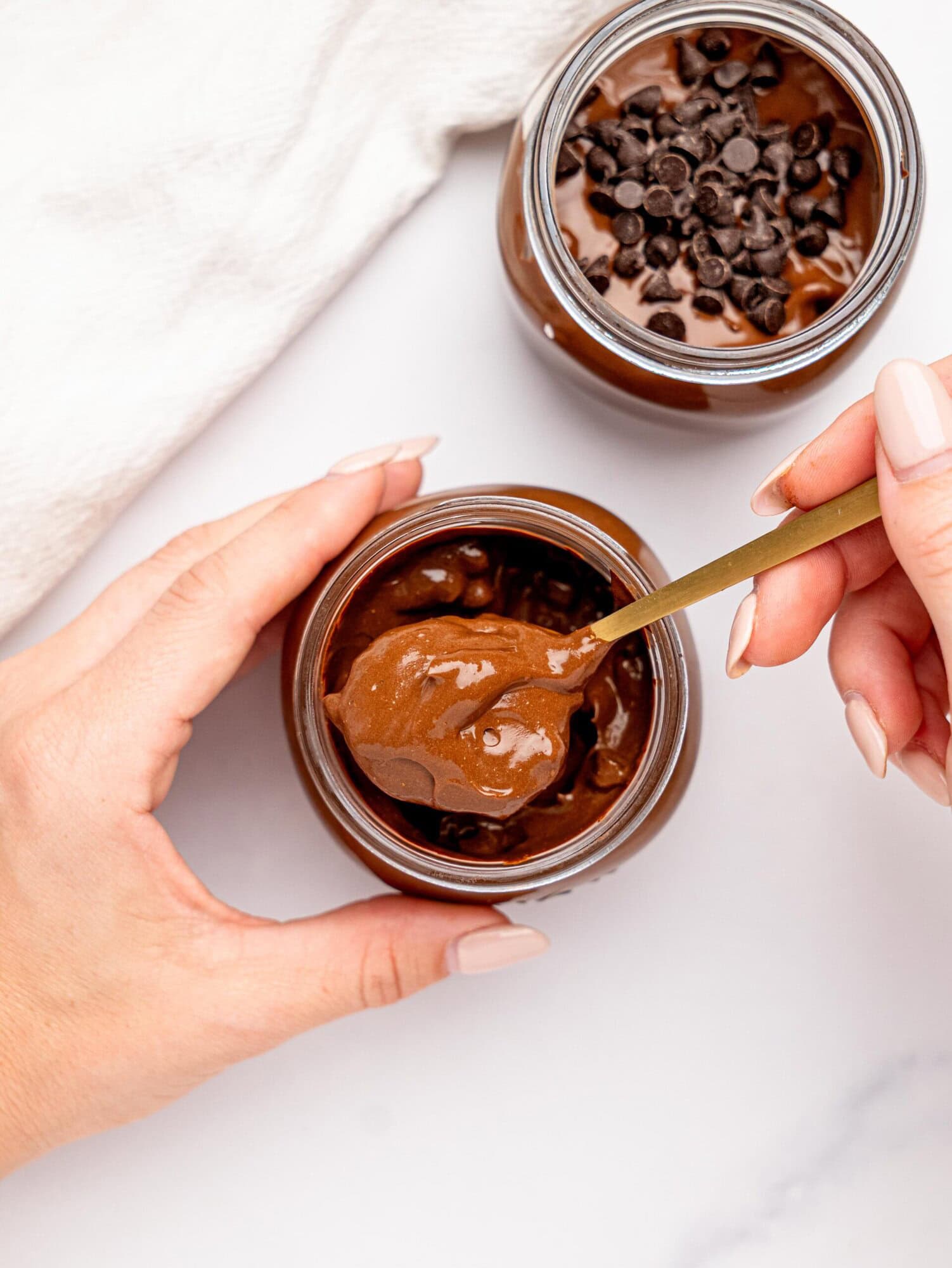 Mocha Cottage Cheese Mousse (Only 5 Ingredients)