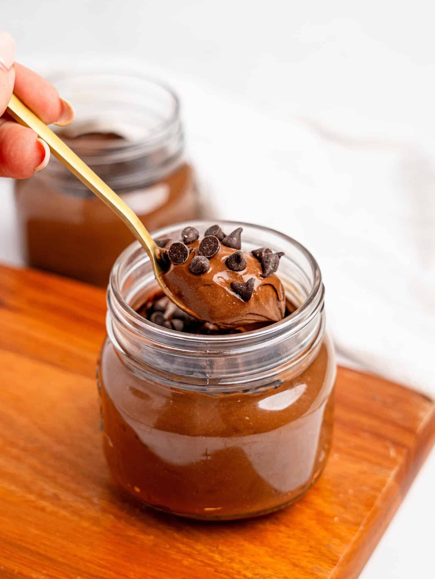 Mocha Cottage Cheese Mousse (Only 5 Ingredients)