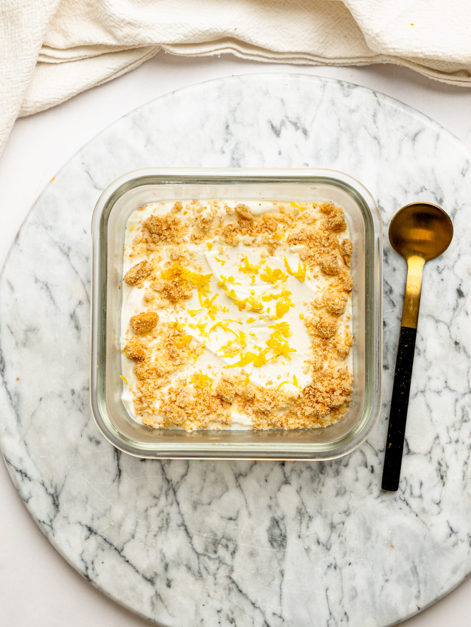 Lemon Cheesecake Overnight Weet-Bix - Nourishing Niki